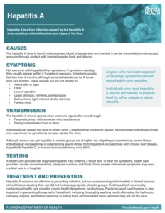 Hepatitis A - Florida Department of Health